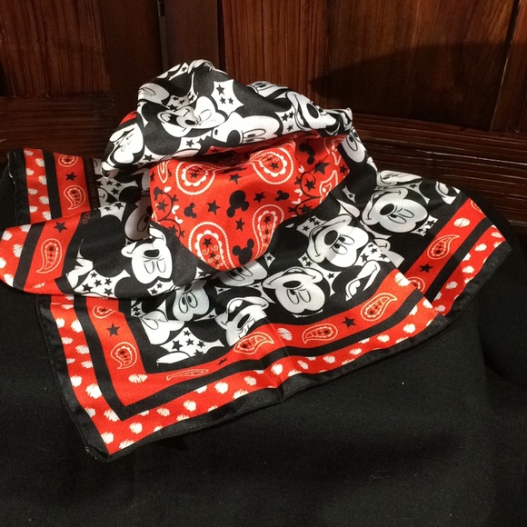 Accessories | Mickey Mouse Scarf | Poshmark
